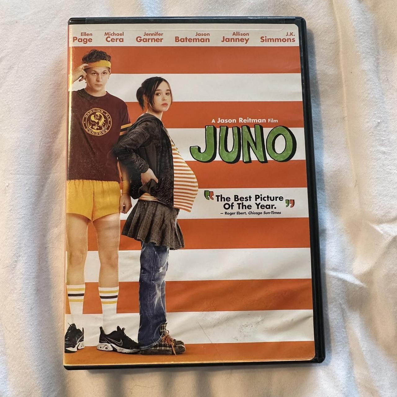 juno on dvd! used, see pic 4 for back of disc free... - Depop