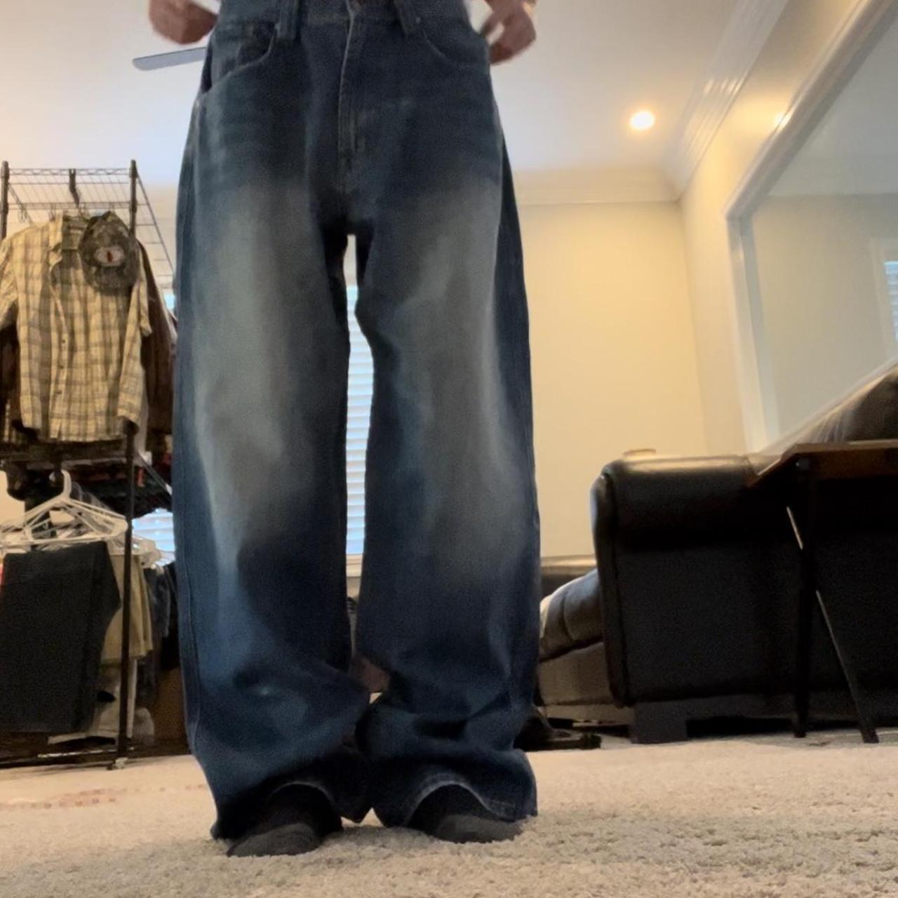 Very sick cube baggy jeans 36 waist 34 inseam cool... - Depop