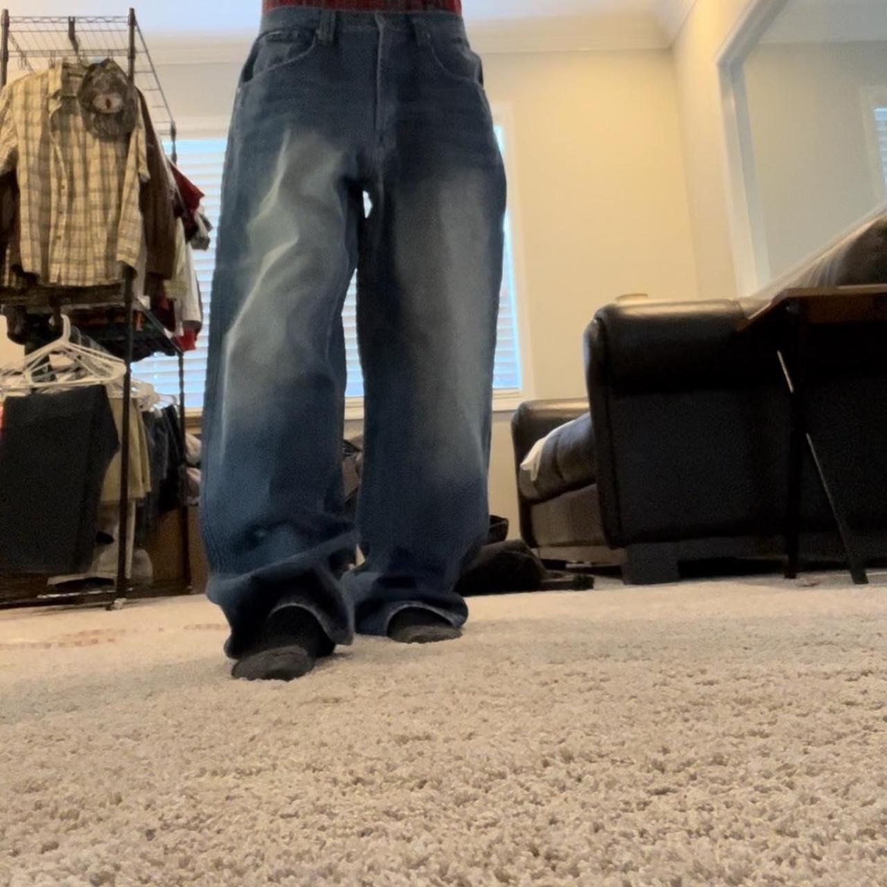 Very sick cube baggy jeans 36 waist 34 inseam cool... - Depop