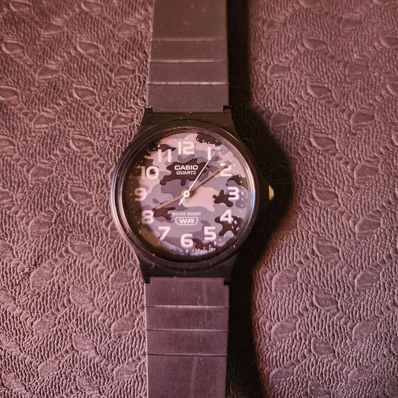 Casio field watch. Needs new battery. Very simple... - Depop