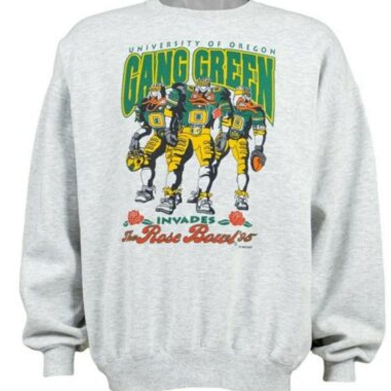 Vintage Style 1990s University of Oregon Ducks... - Depop