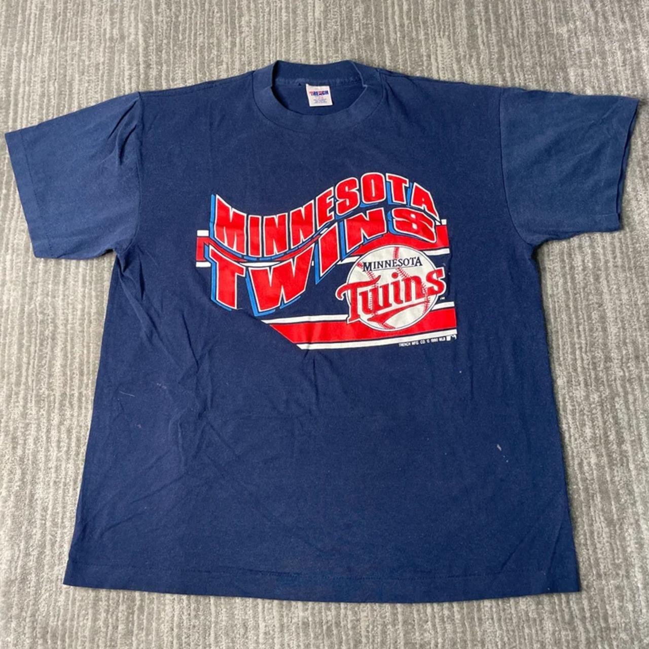 Vintage 90s Minnesota Twins MLB Baseball Sportswear... - Depop