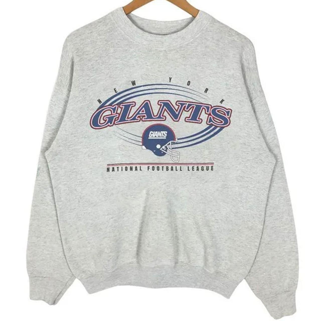 Vintage New York Giants Football Sweatshirt - Depop