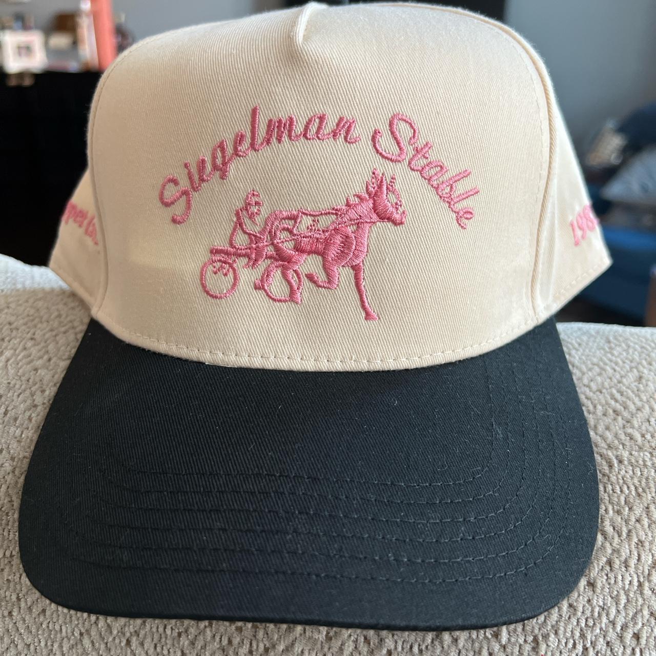 Rare Limited Edition Siegelman Stable pink hat - Depop