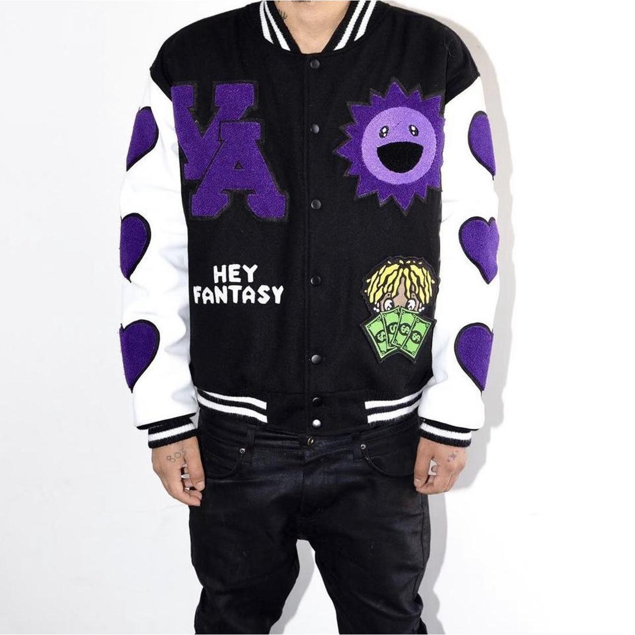 Sunkami Valacy Varsity Jacket Size Medium Brand... - Depop