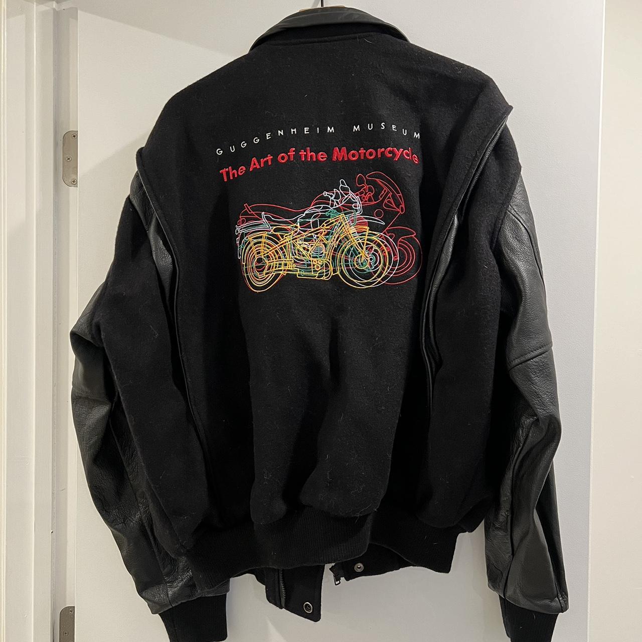 BMW Guggenheim Museum Leather Jacket Size Men’s... - Depop