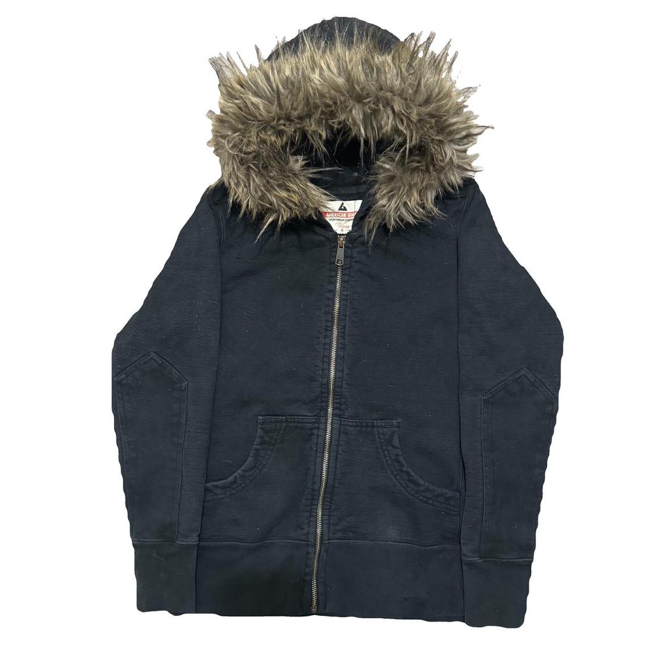 custom 1 of 1 lbg inspired fur lined zip up... - Depop