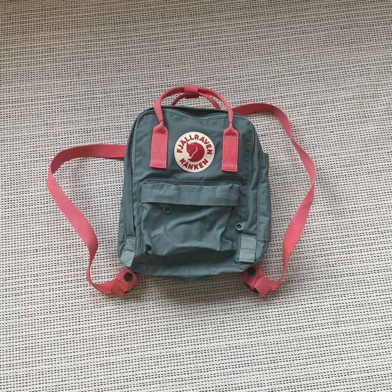 small colorful backpack! would be perfect for a trip... - Depop