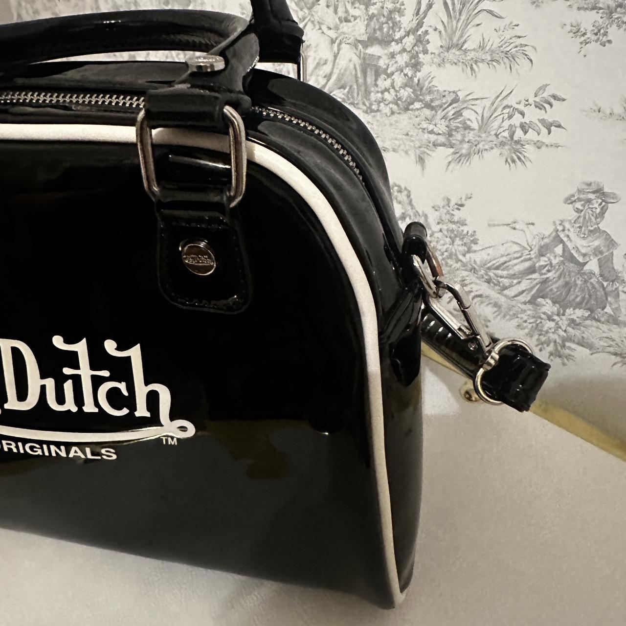 Von Dutch Black Purse perfect condition. barely worn... - Depop