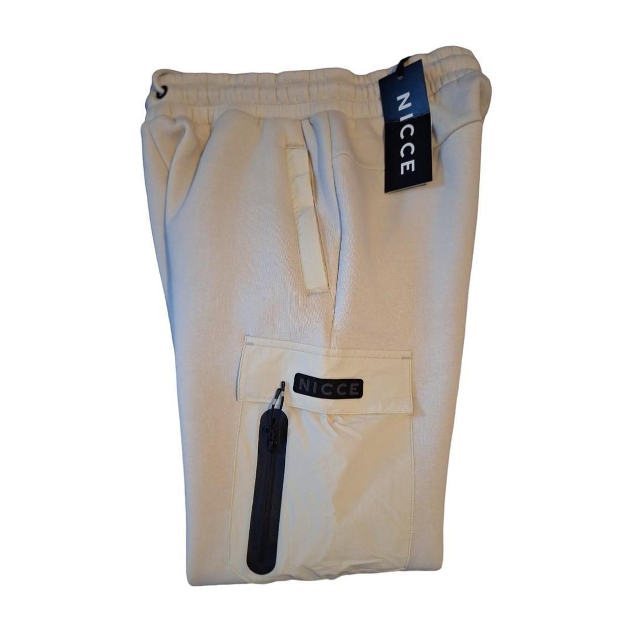 Mens Beige Nicce Relay joggers jogging... - Depop