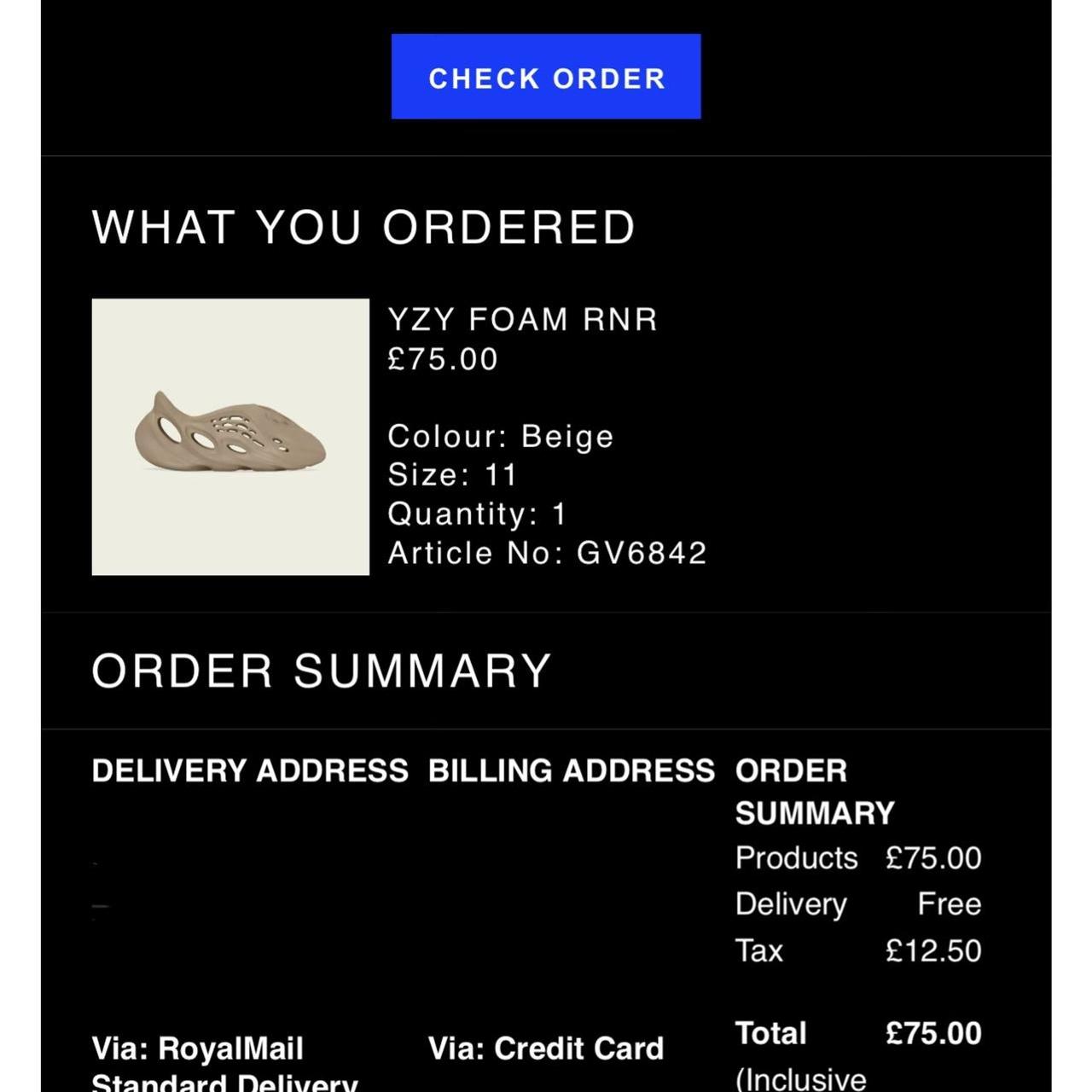 YEEZY foam runner in beige. Size 11. Brand new in... - Depop