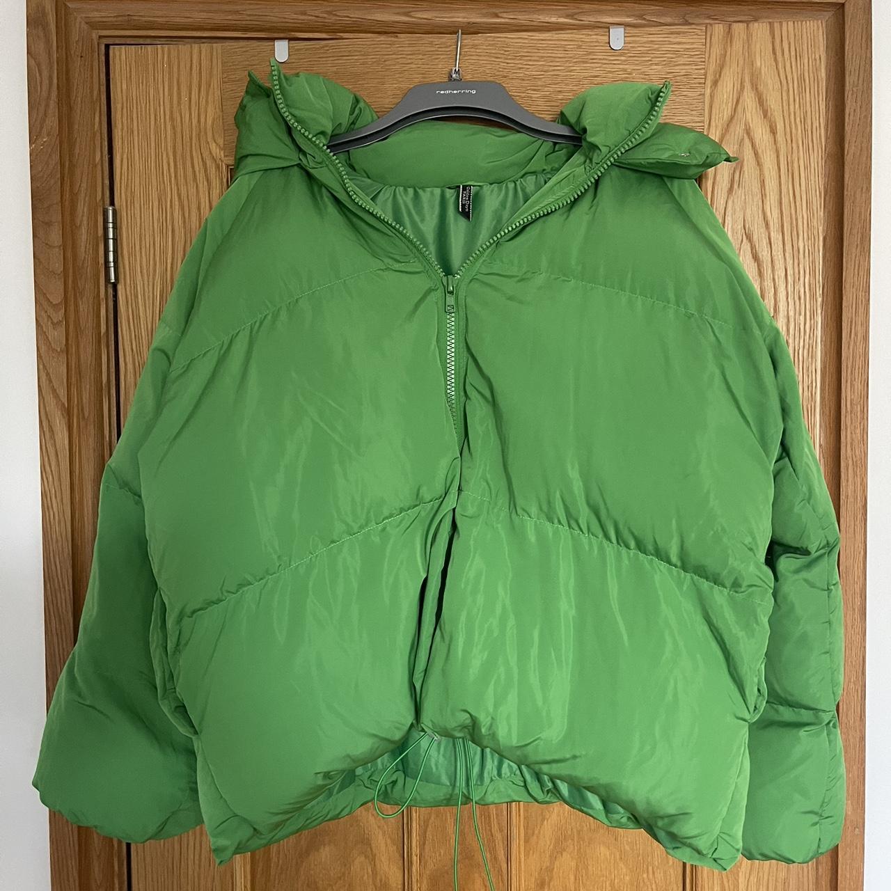 Gypsabella green puffer jacket Size small Perfect... - Depop