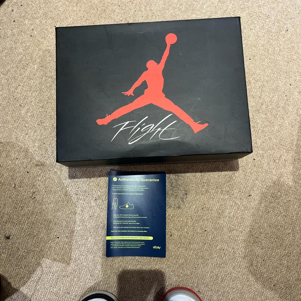 Jordan 4 what the with box and eBay authentication ... - Depop
