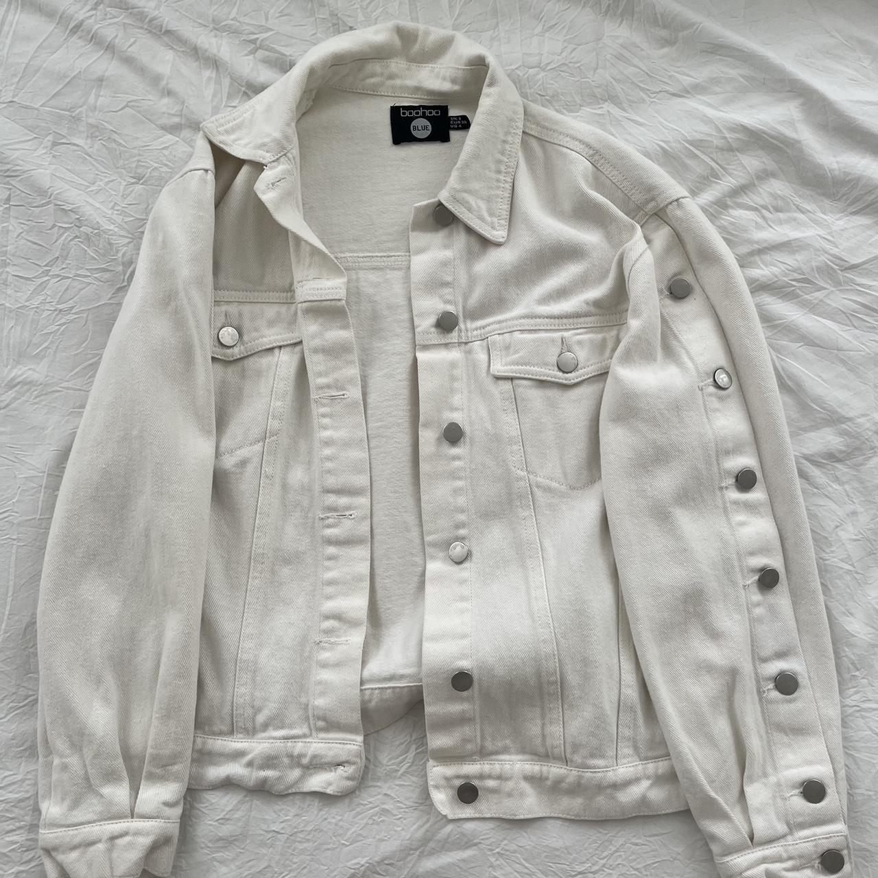 Women's White Jacket | Depop