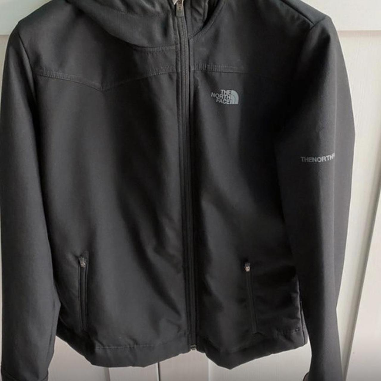 North face fur lined shell jacket Women’s size large... - Depop