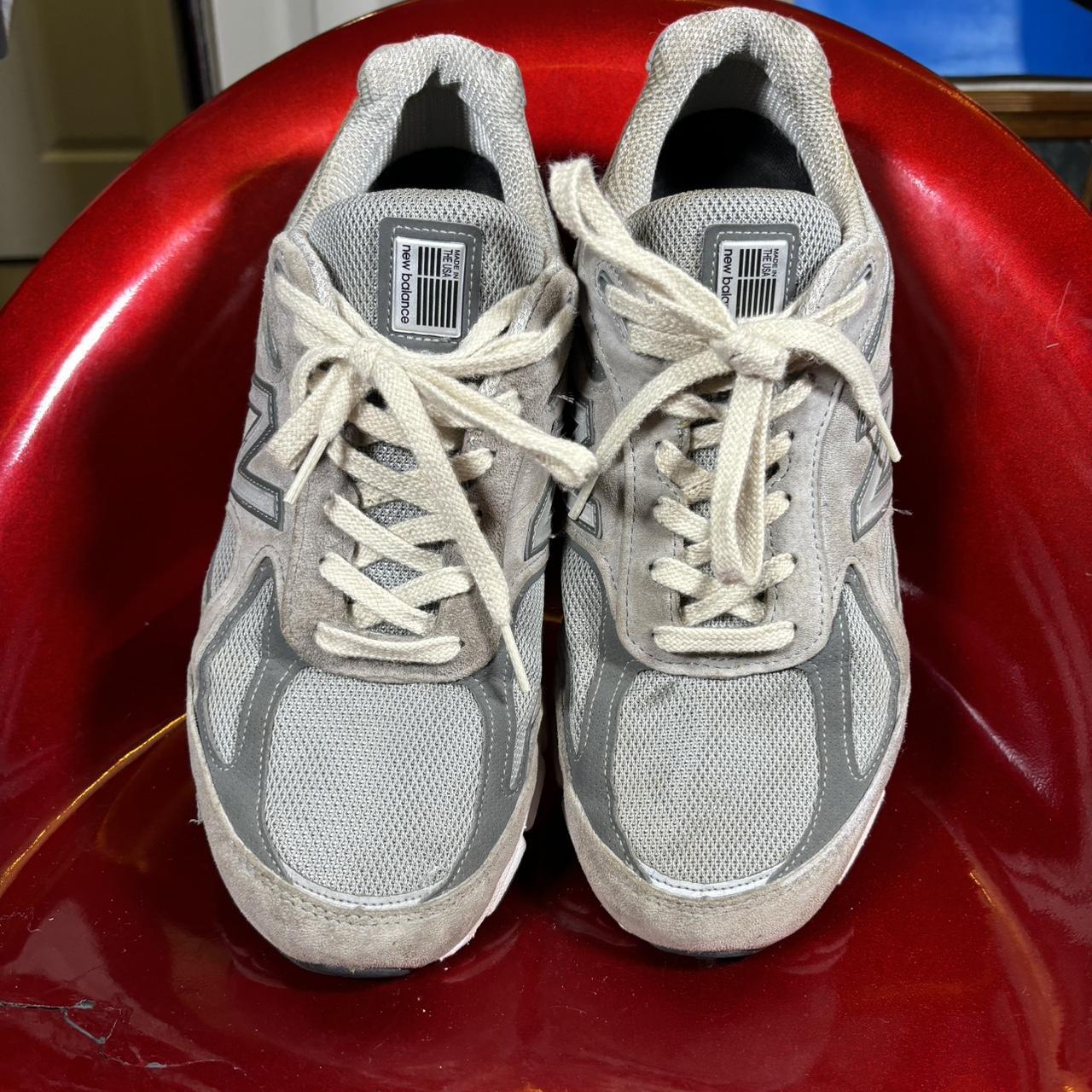New balance grey 990 says 10 fits like 11 - Depop