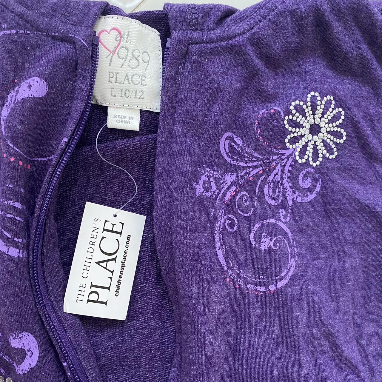 y2k mcbling graphic zip up hoodie with butterfly... - Depop