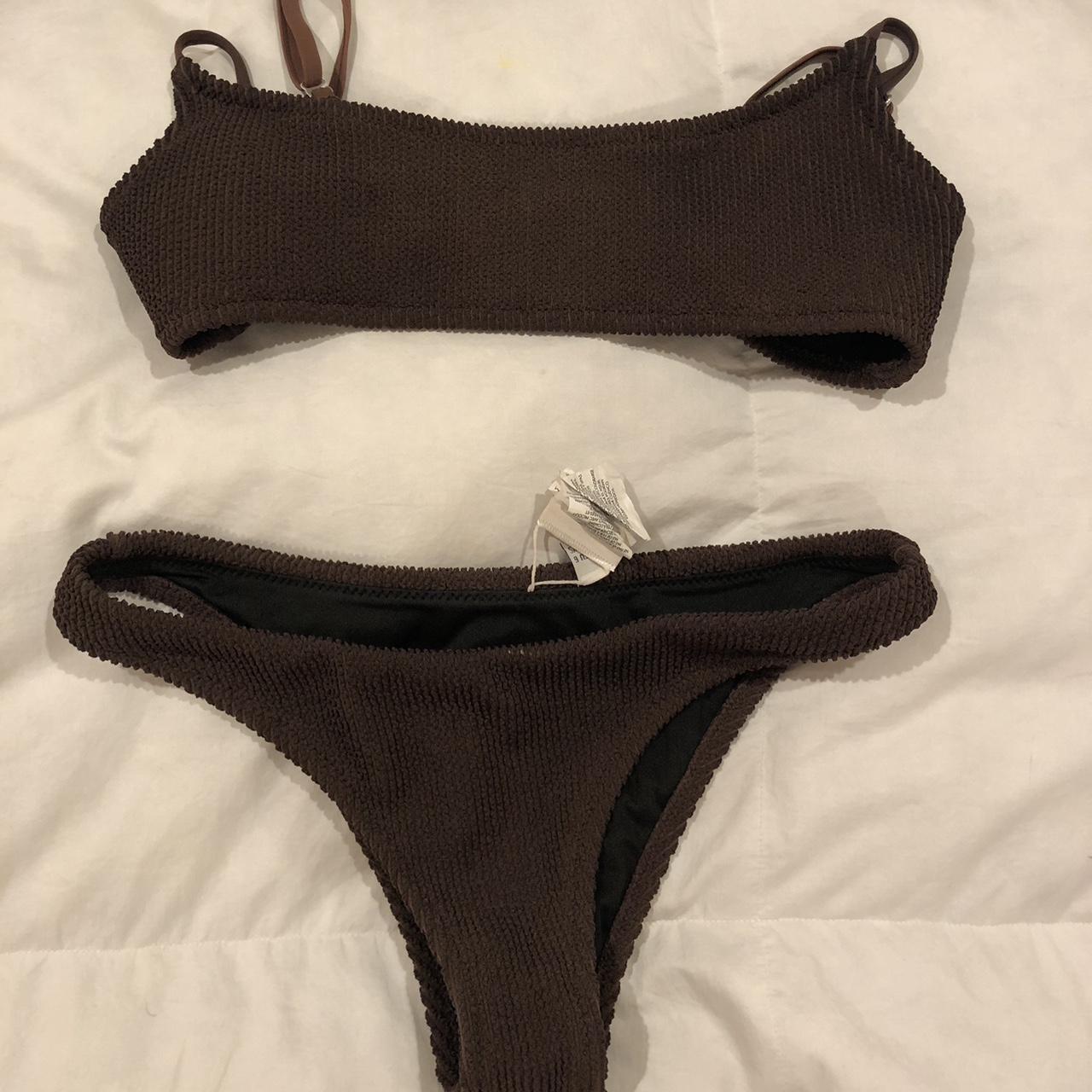 Rythm bikini brown triangl for exposure -rly good... - Depop