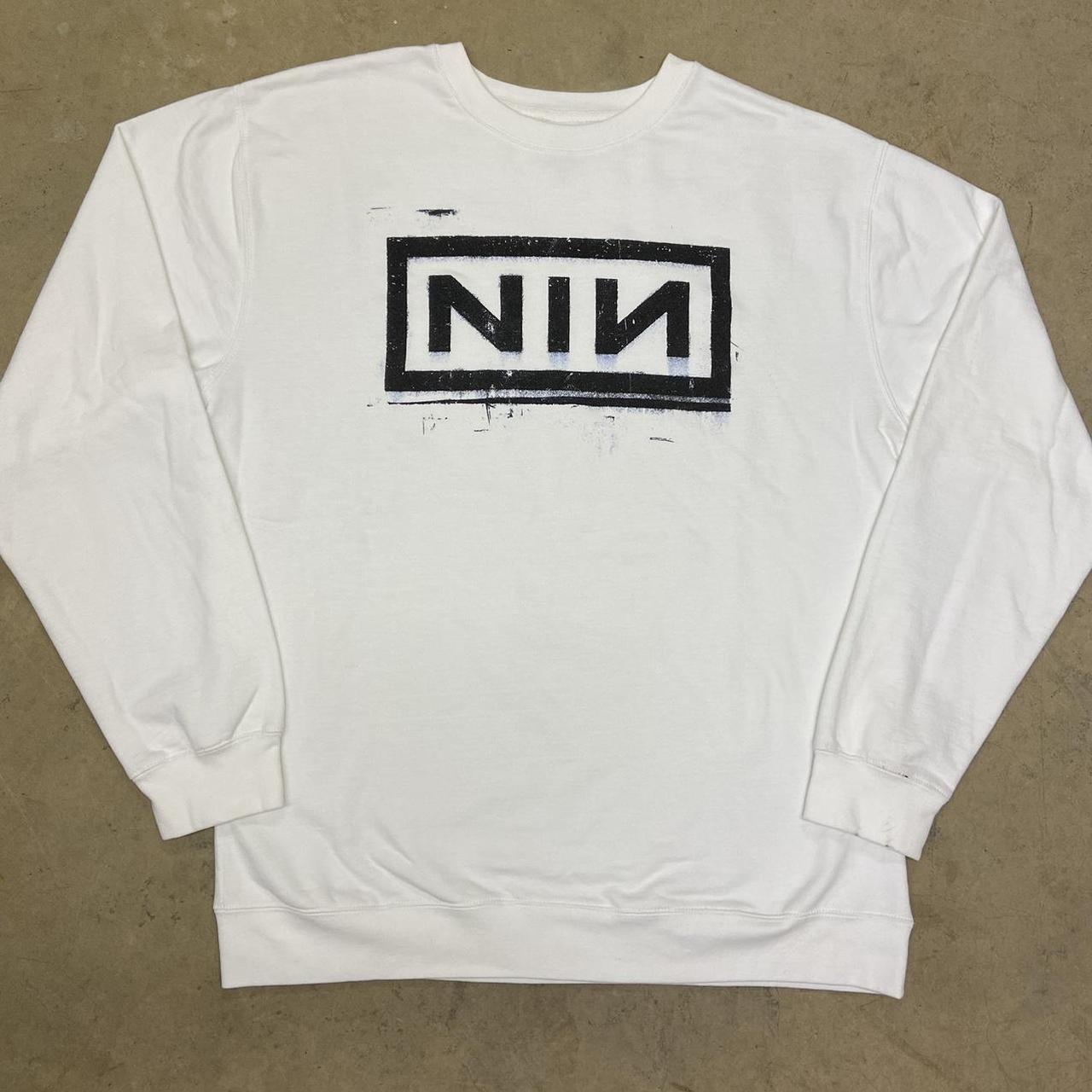 2022 Nine Inch Nails Tour Crewneck *some small... - Depop