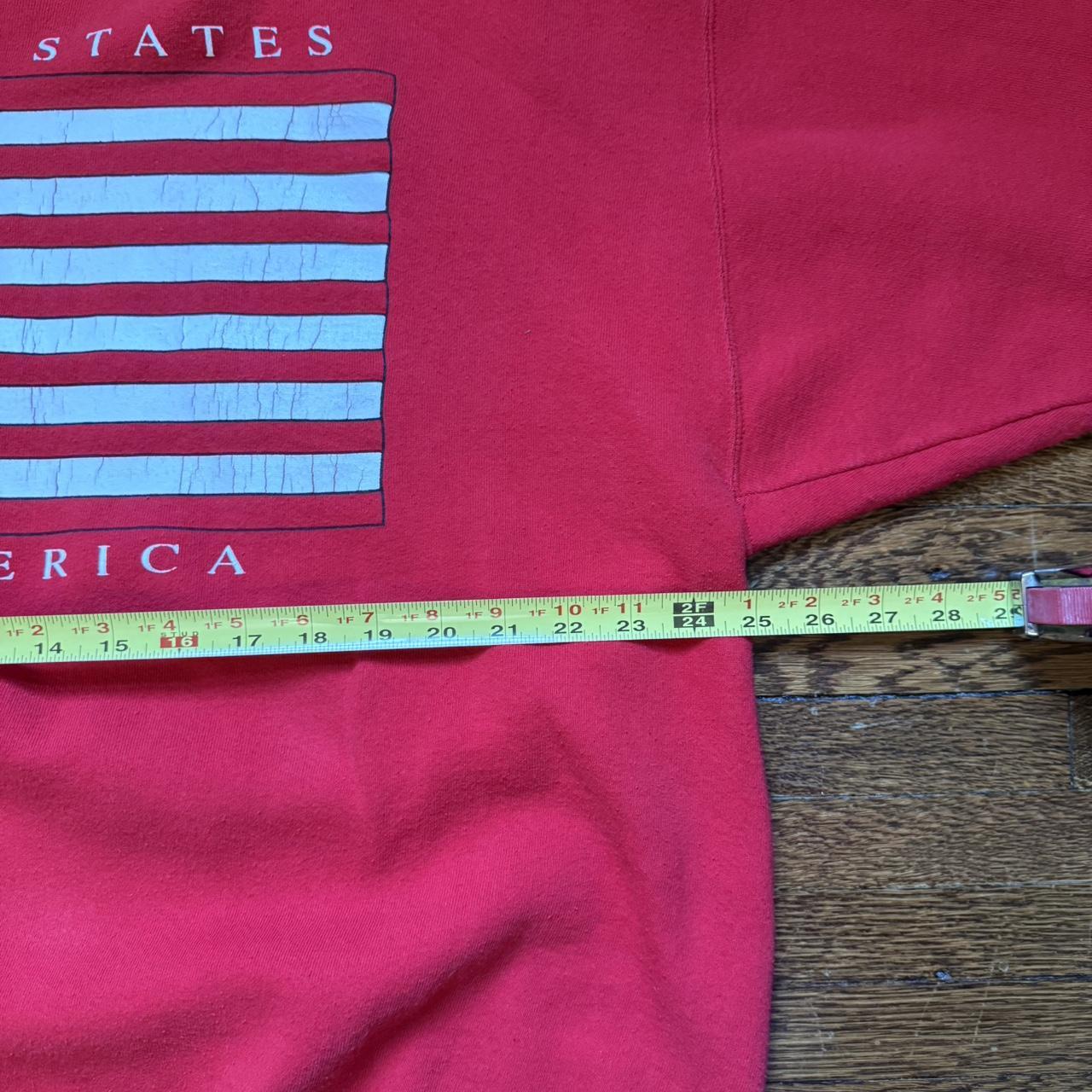 Vintage 90’s USA Flag crewneck On a Galt Sand tag... | Depop