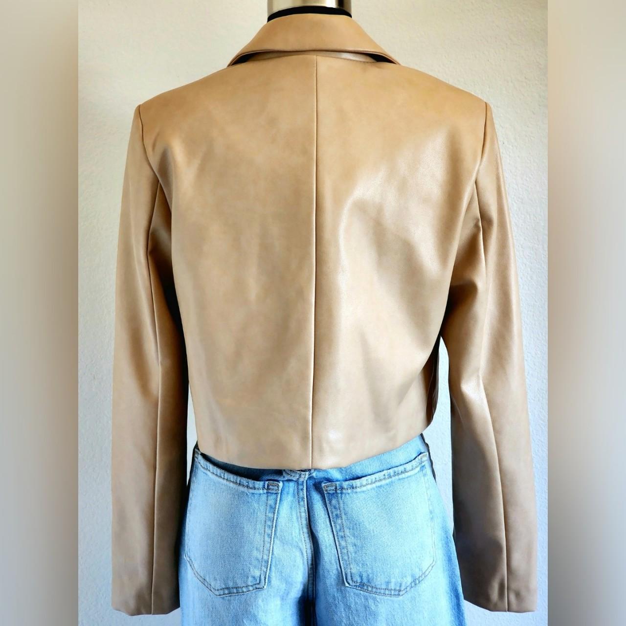 Bagatelle Collection New York: Luxe Beige Cropped... - Depop