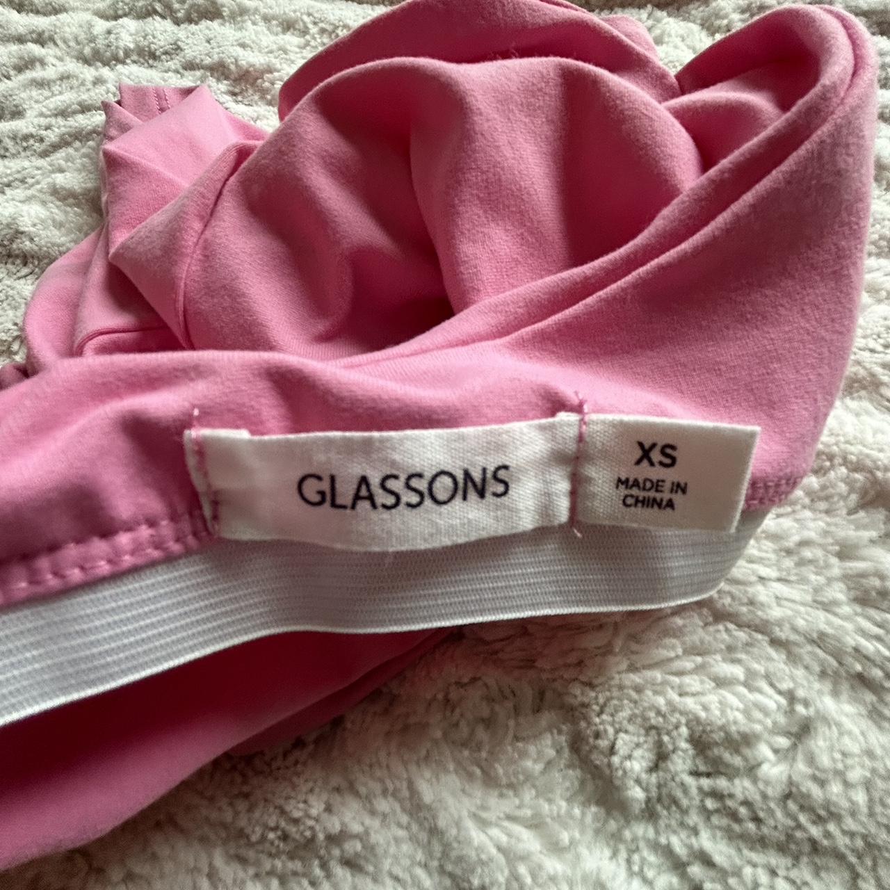 Glassons backless pink shirt, size xs #glassons... - Depop