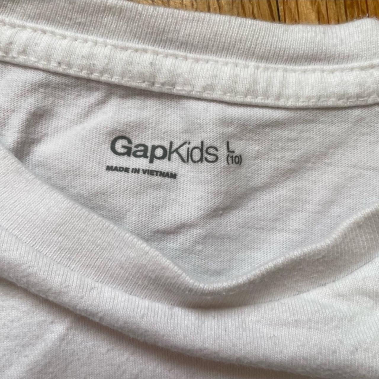 Gap Logo Long Sleeve Tee Shirt Measurements: Pit... - Depop