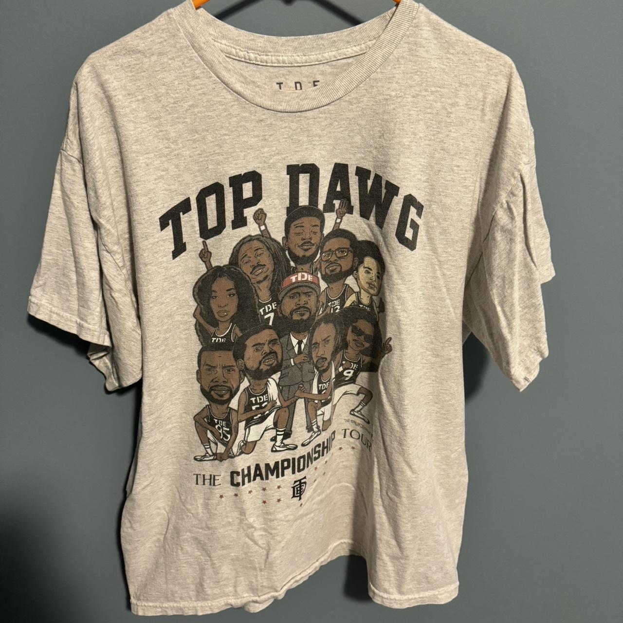 Top Dawg Entertainment 2018 tour shirt The... - Depop