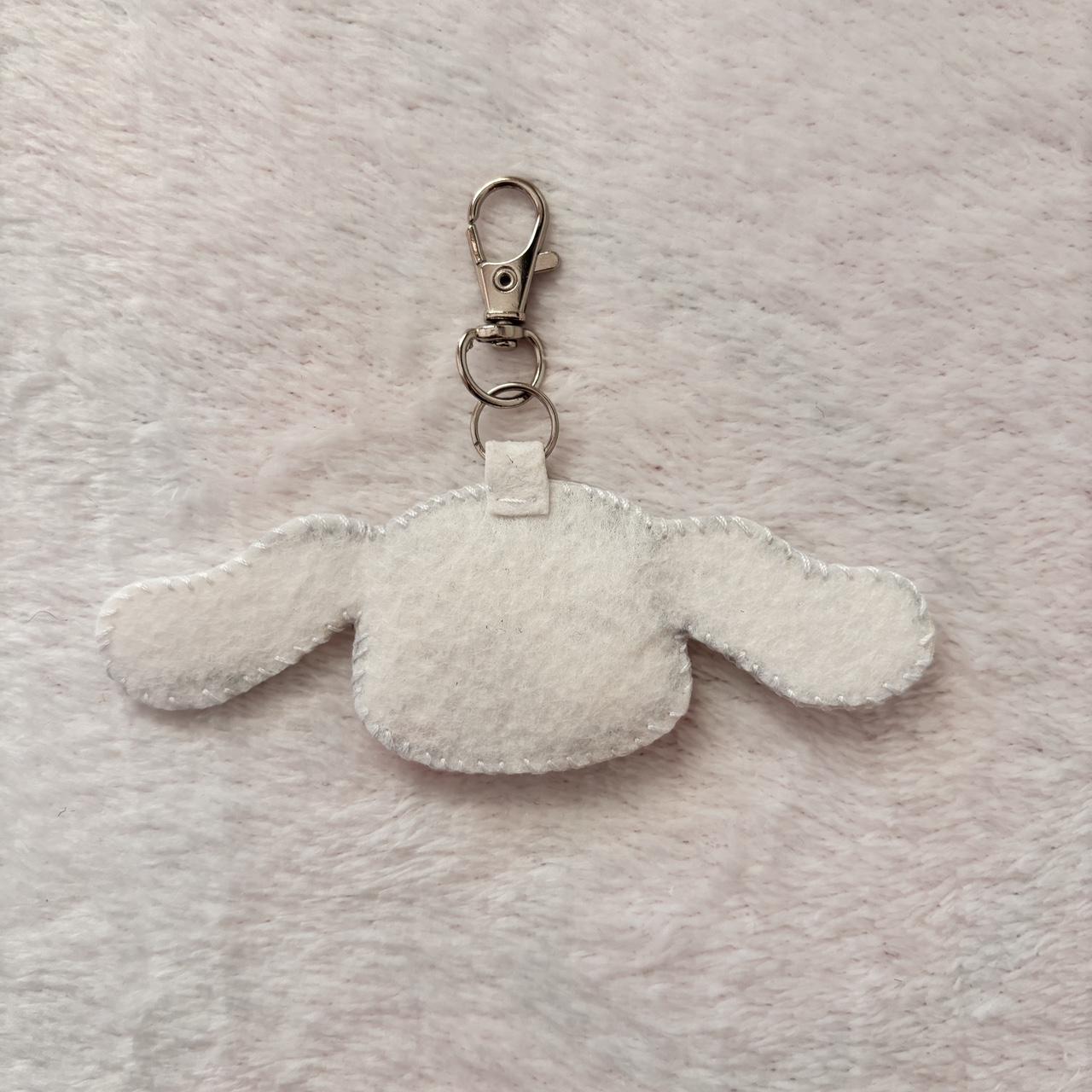 Cinnamoroll sanrio keychain. Handmade felt... | Depop