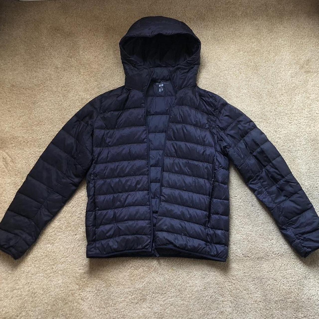 Uniqlo Ultra Light Down Puffer Jacket Dark... - Depop