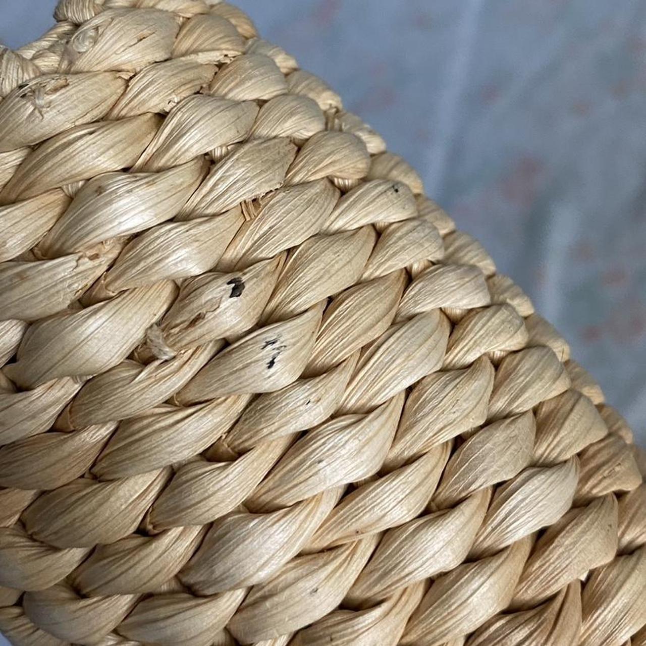 Super cute 2000s Xhilaration straw handbag with... | Depop