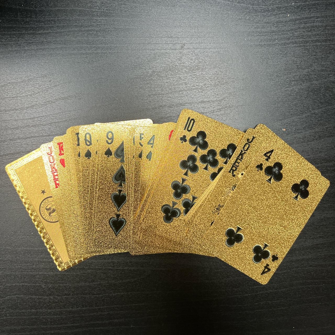 Supreme gold cards - Depop