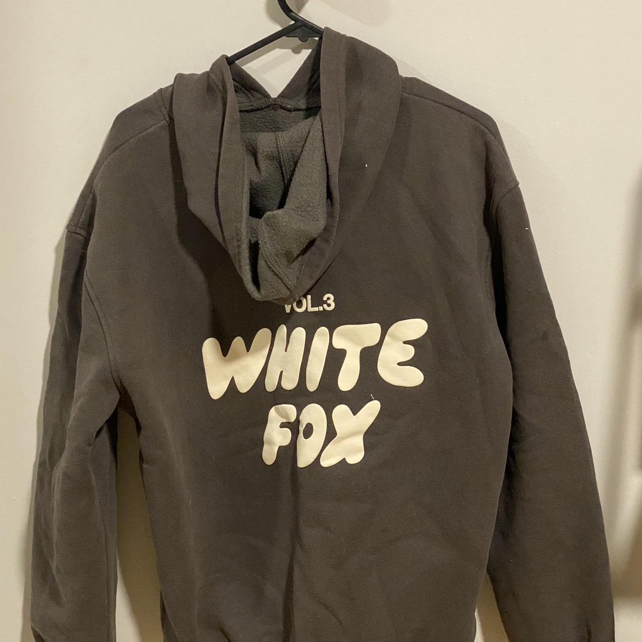 White fox volume 3 hoodie. Worn once. - Depop