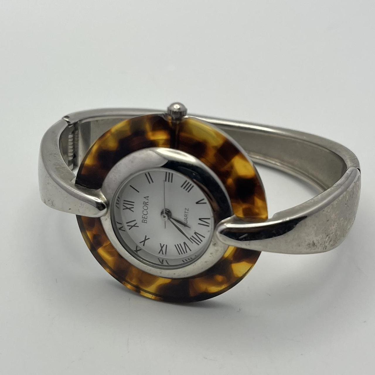 Silver Becora watch. Fully functional with brand new... - Depop