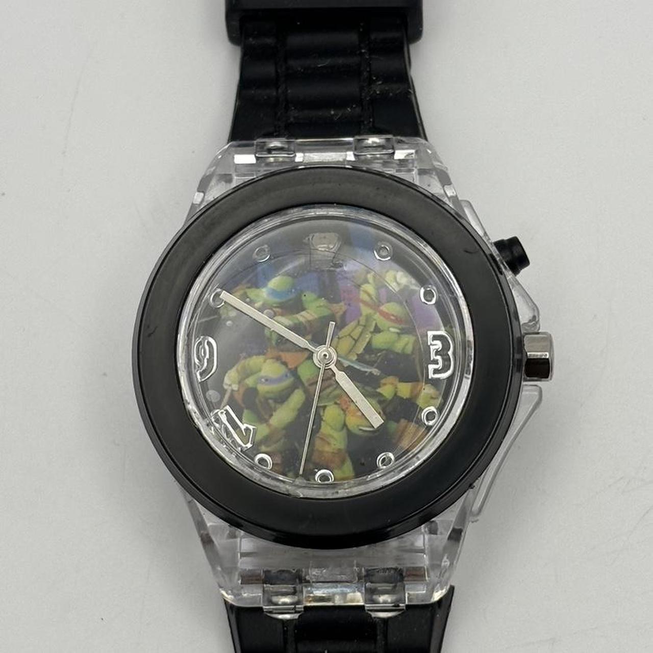 Teenage Mutant Ninja Turtles watch. This black men’s... - Depop