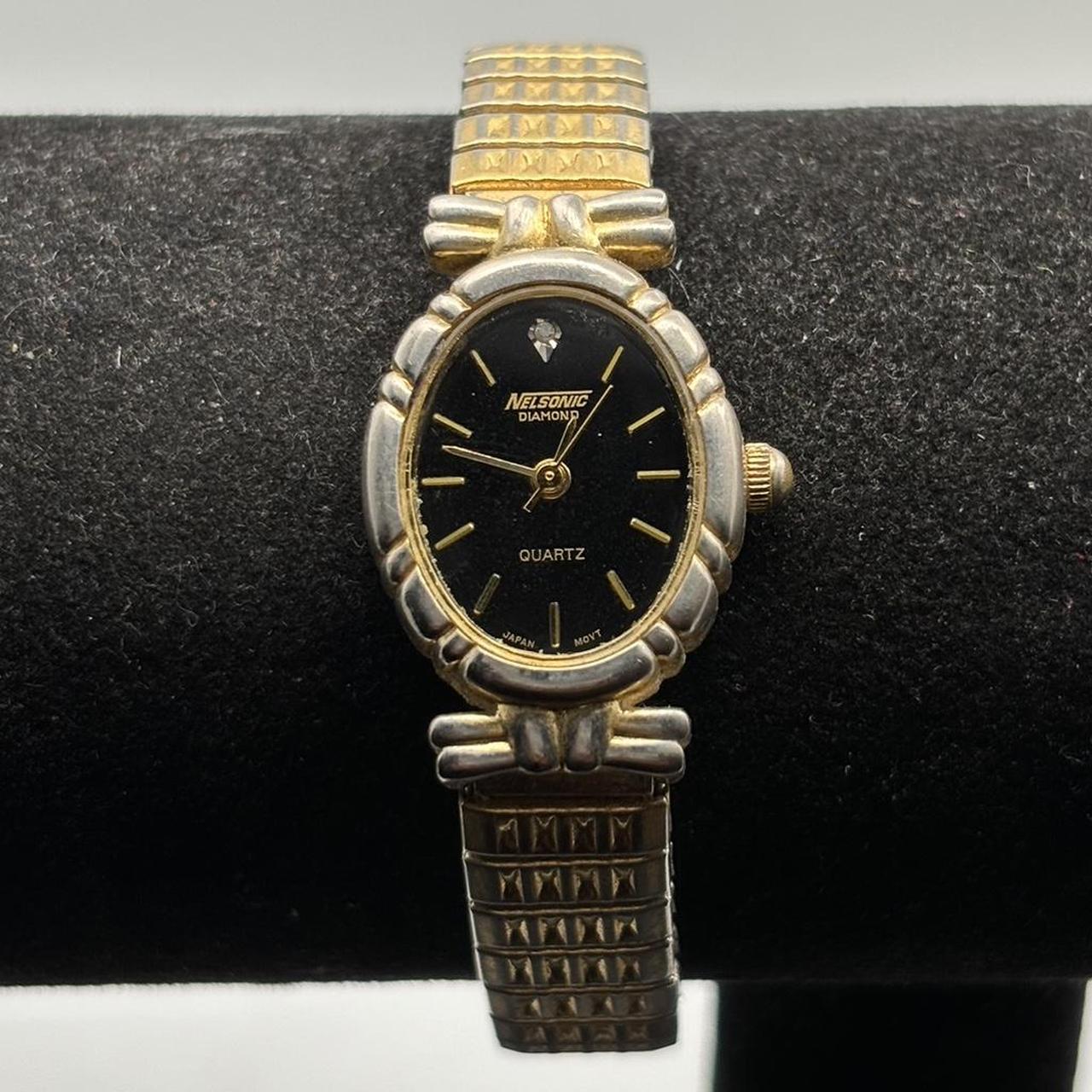 Vintage gold Nelsonic watch. Fully functional with... - Depop