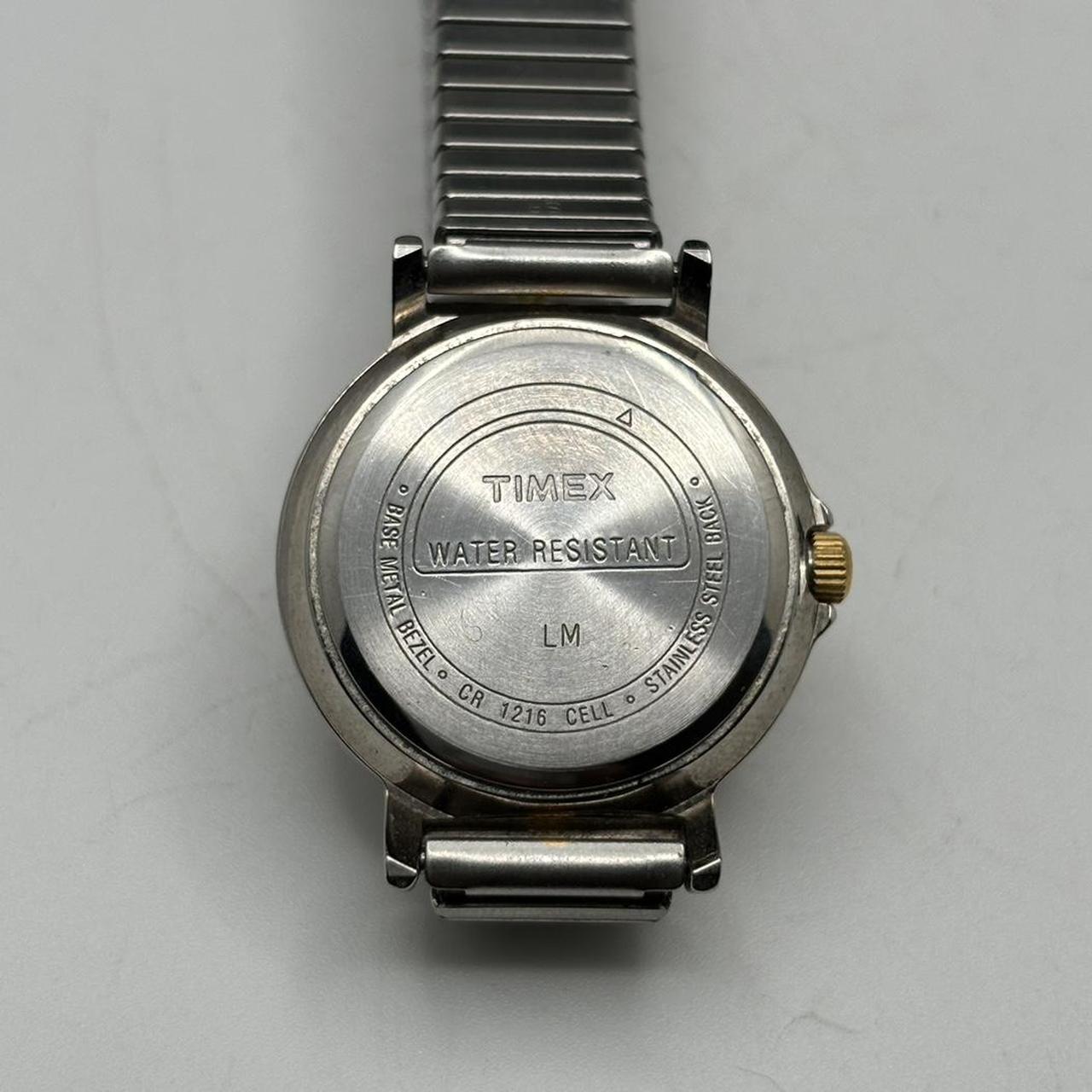 Vintage gold & silver Timex watch. Fully functional... - Depop