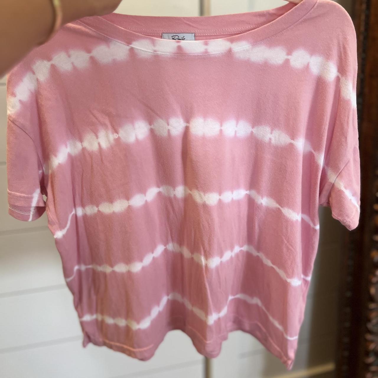 rails pink tee - Depop