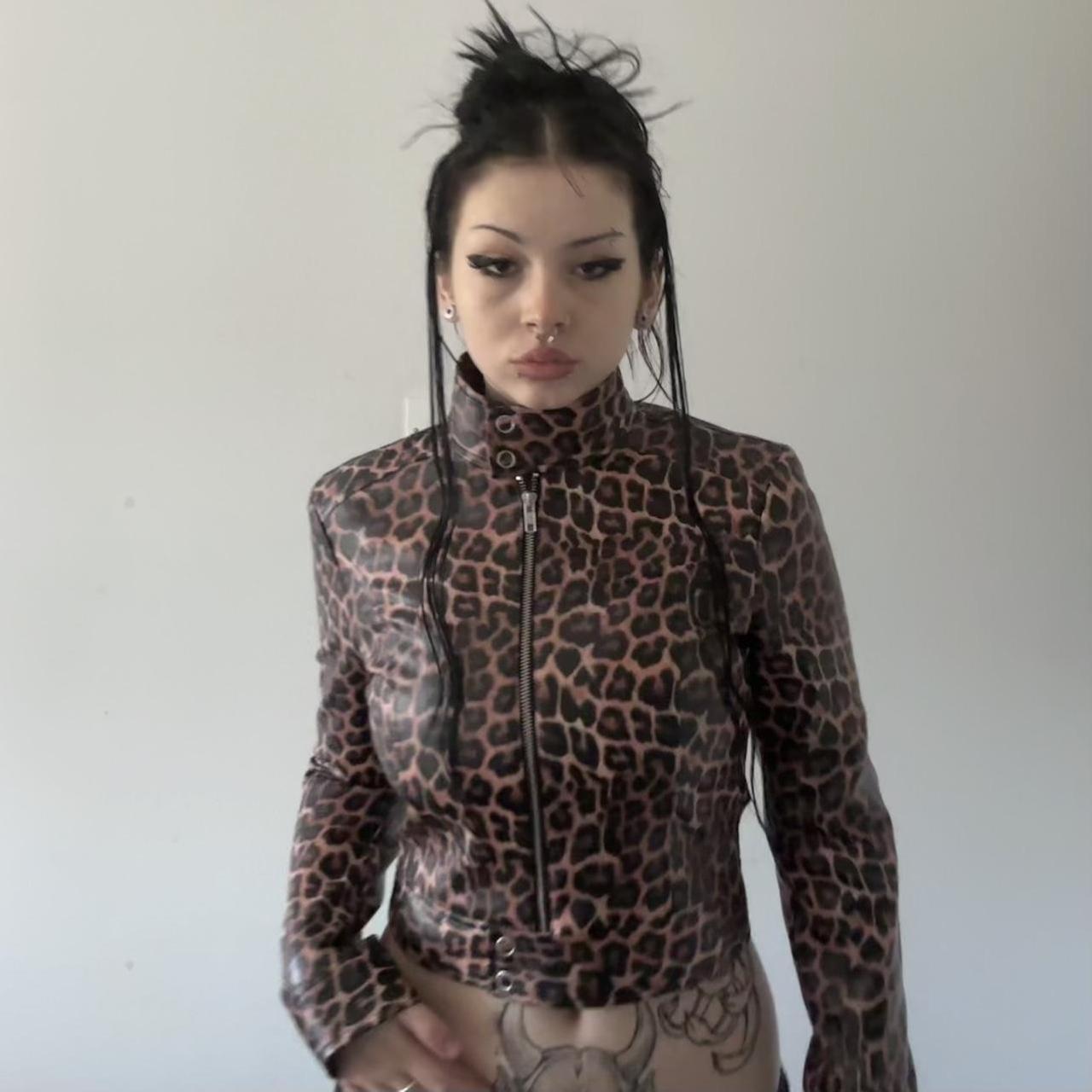 STUNNIN I.AM.GIA Reika Jacket Leopard print //... - Depop