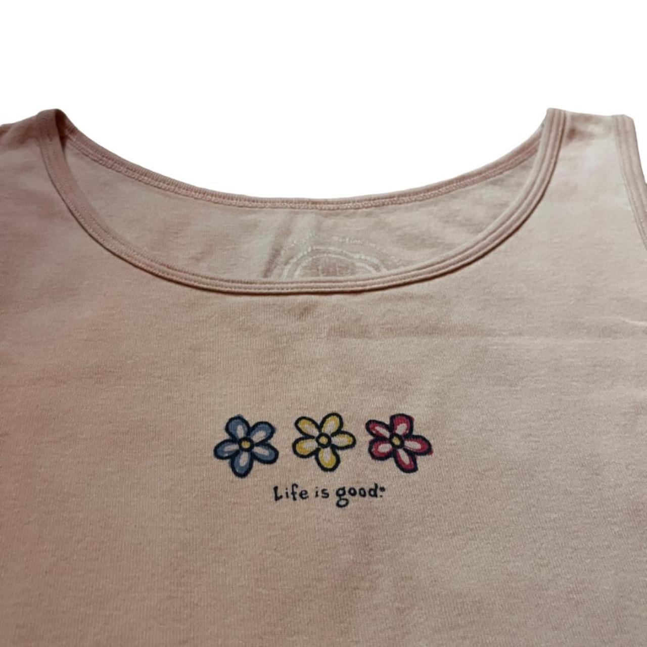 LIFE IS GOOD TANK 🌺 Brand : Life is Good - size :... - Depop
