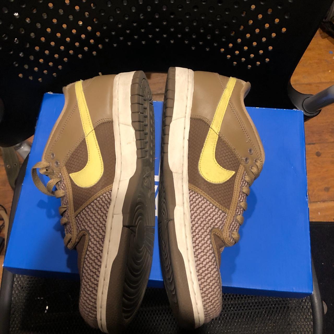 Undefeated X Nike Dunk Low, worn a couple times,... - Depop