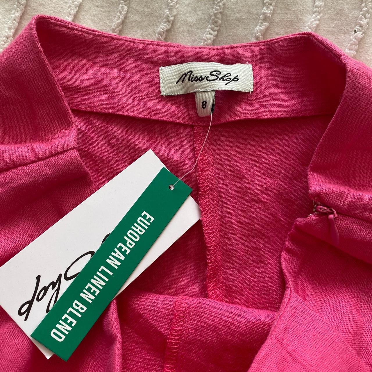 miss shop skort pink size 8 brand new with tags - Depop