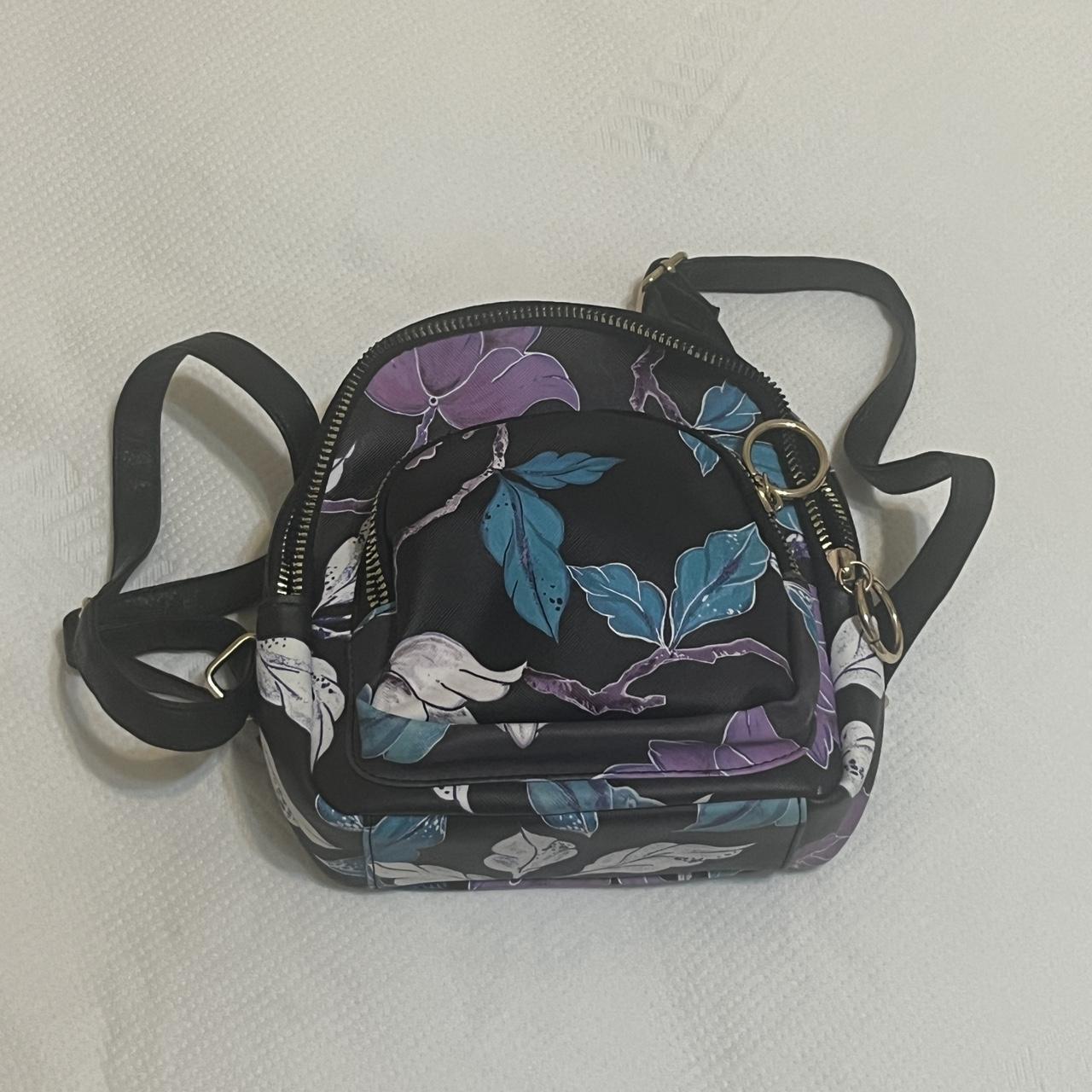 Typo brand black mini backpack - adjustable... - Depop