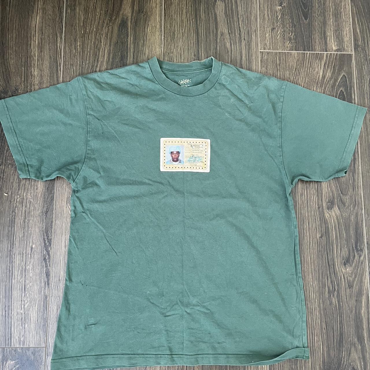 Tyler the creator tour merch Green Size L Few bleach... - Depop