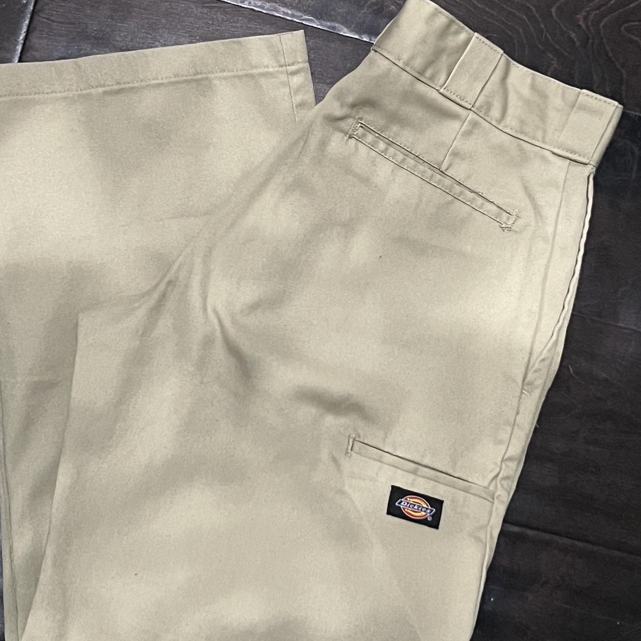 Loose fit khaki dickies - Depop