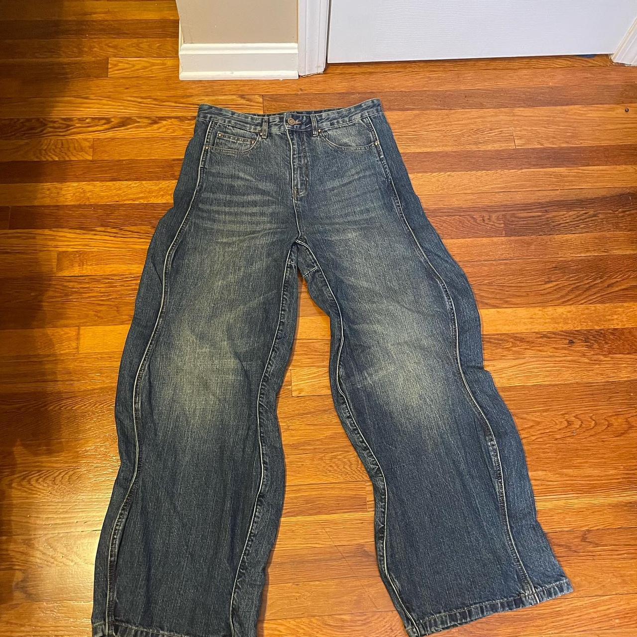 Louis Vuitton Wavy Denim - Depop