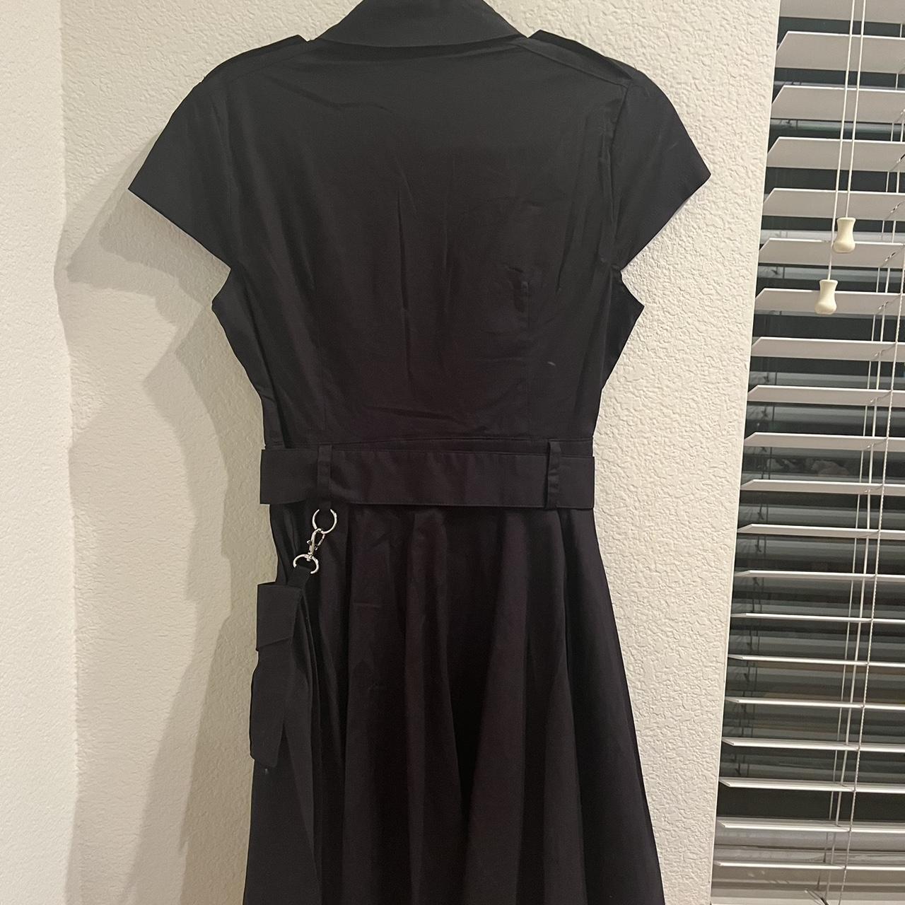 industrial/military style killstar goth dress with... - Depop