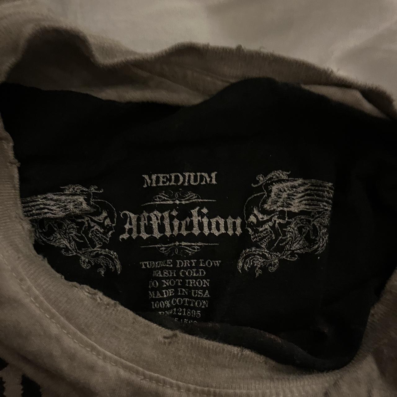 Really rare affliction shirt, mens medium need i say... - Depop