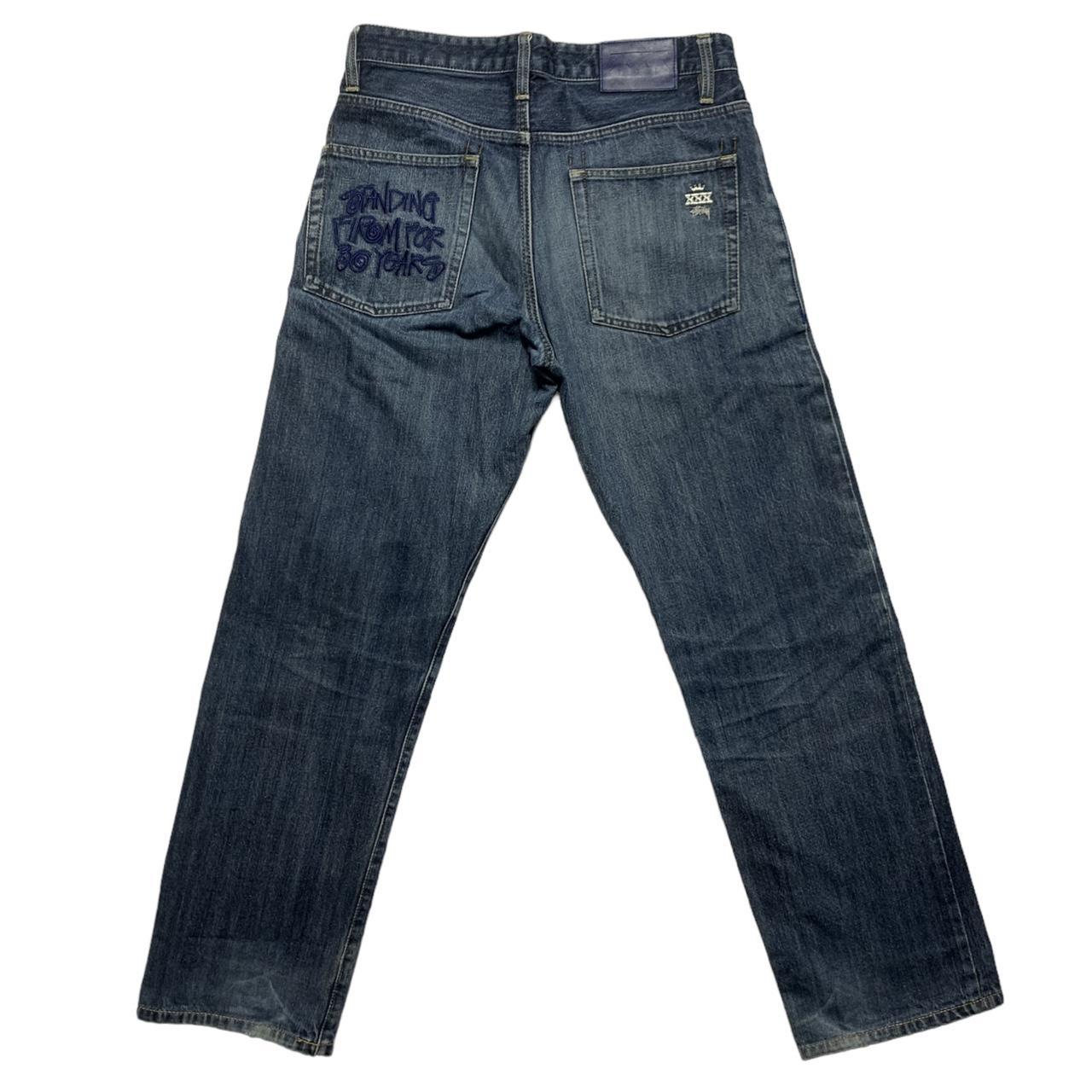 Stussy Jeans 30th Anniversary Limited Edition... - Depop