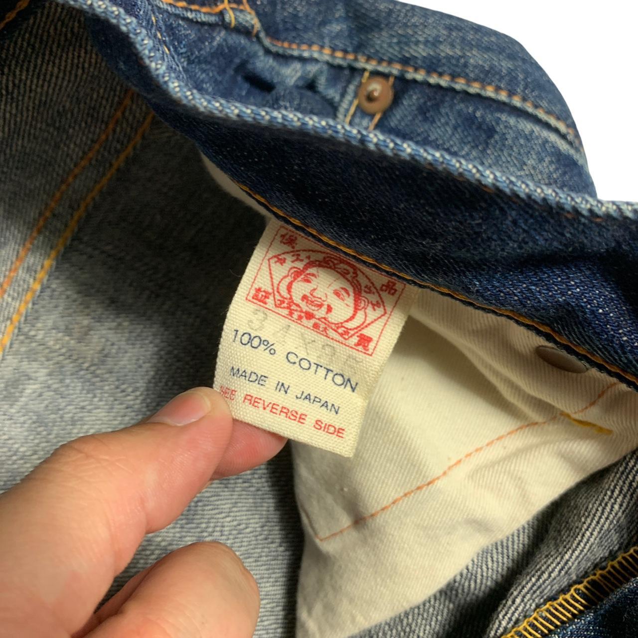 Evisu Jeans Rare baggy denim , mighty evisu daicock... - Depop